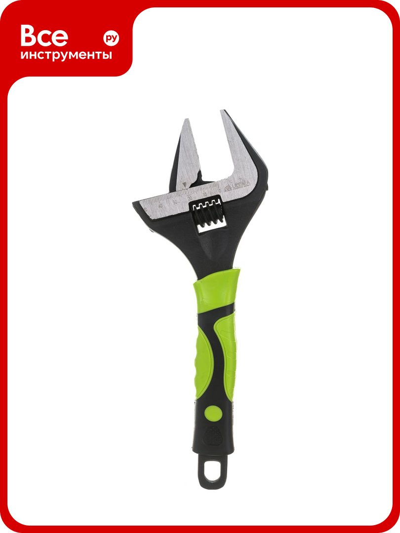 Разводной ключ Ultima тонкие губки, 250 мм, CrV 127007, для разведения губок на точно