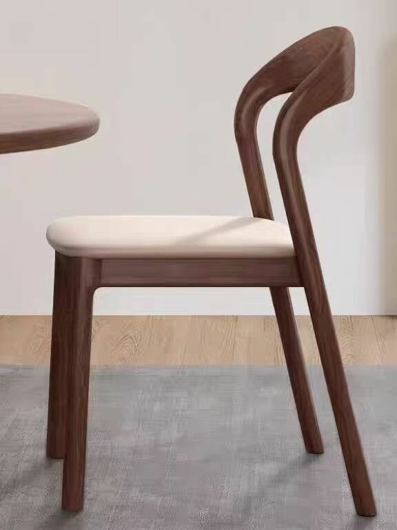 Стул «Form and Function», цельное дерево, эргономичный, универсальный стиль
