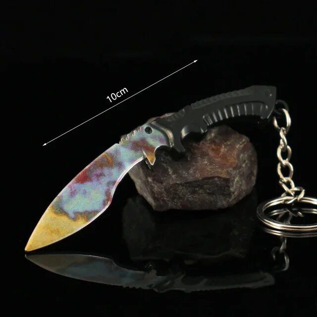 Металлический брелок CS GO Karambit