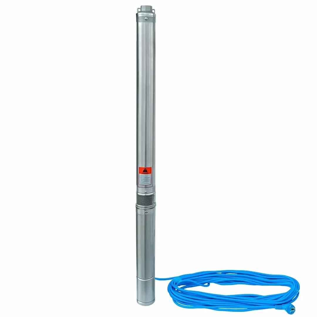 Насос для воды погружной MAXPUMP ST4 для скважины электрический глубинный скваженный электронасос центробежный (780 Вт, 220 В, 123 м)