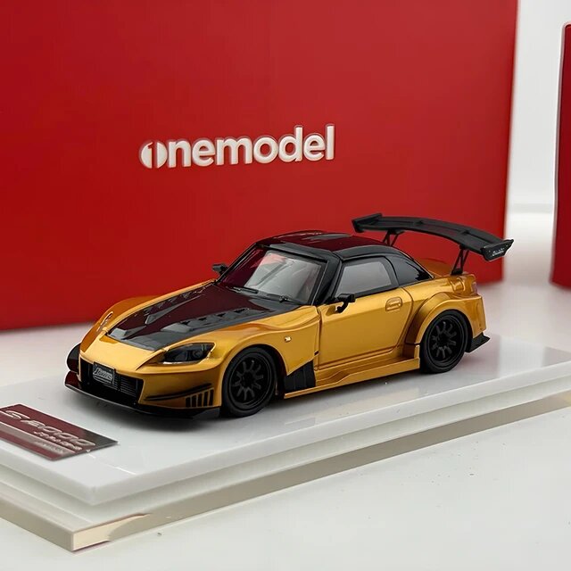 Onemodel 1/64 S2000 JDM литые игрушечные машинки и модели автомобилей миниатюрная масштабная модель автомобиля для детей