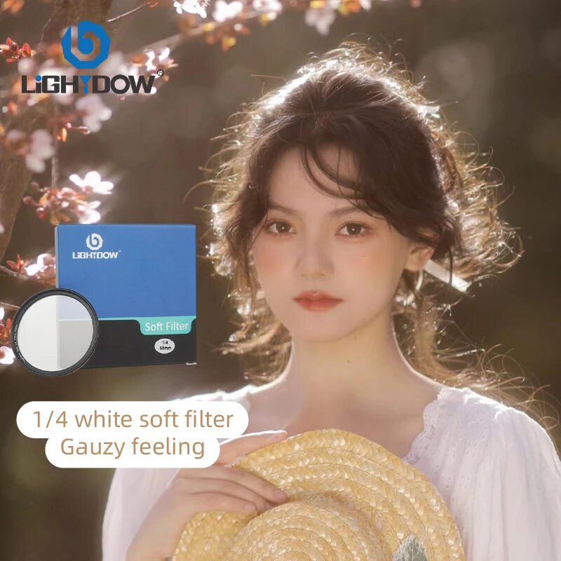 Lightdow мягкий фильтр для объектива 82mm, белый