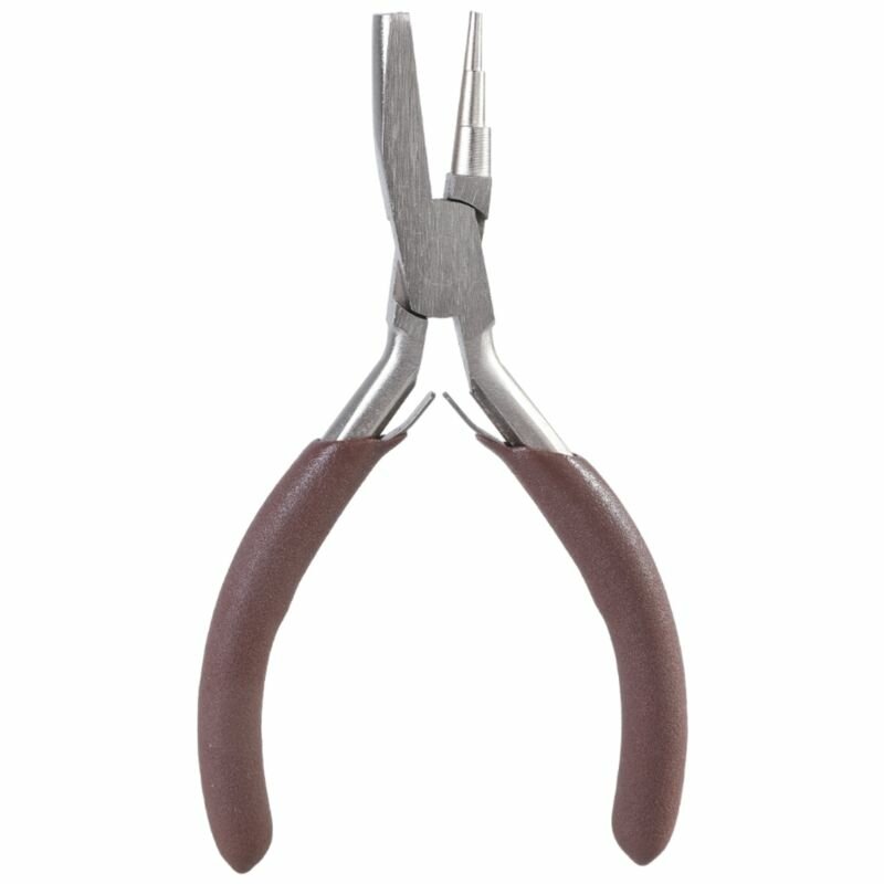 5-дюймовые полусторонние трехсекционные круглые плоскогубцы для жемчуга