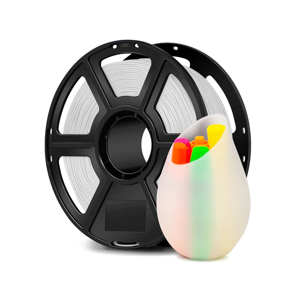 Нить Flashforge, PLA, 1кг, 1,75мм, высокого качества, Натуральный цвет