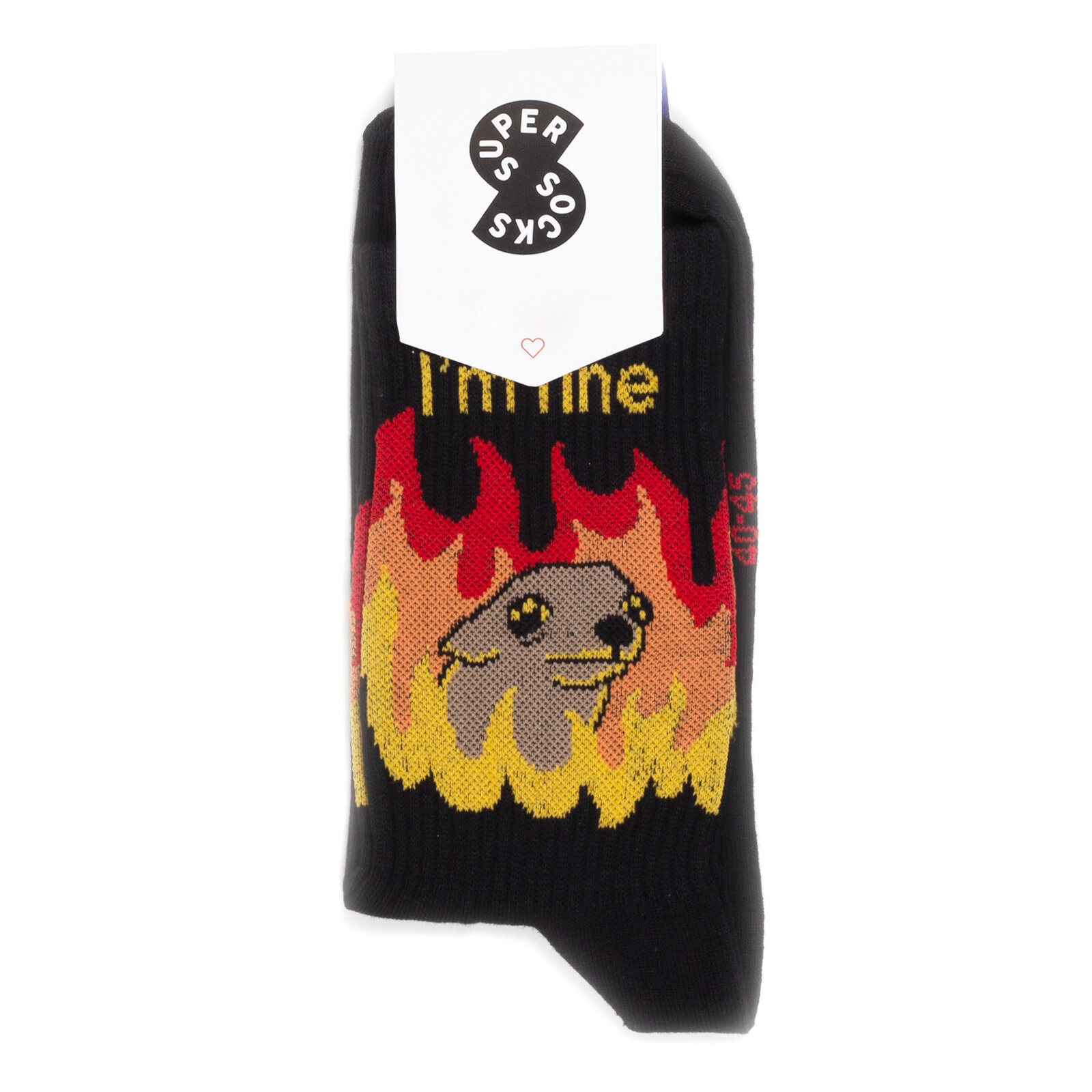 Носки Носки с рисунками Super Socks - This is fine