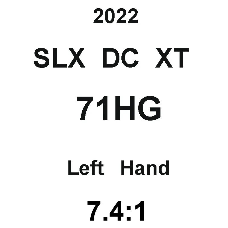 SHIMANO SLX DC XT катушка для рыбалки 7+1BB 71HG Left Hand