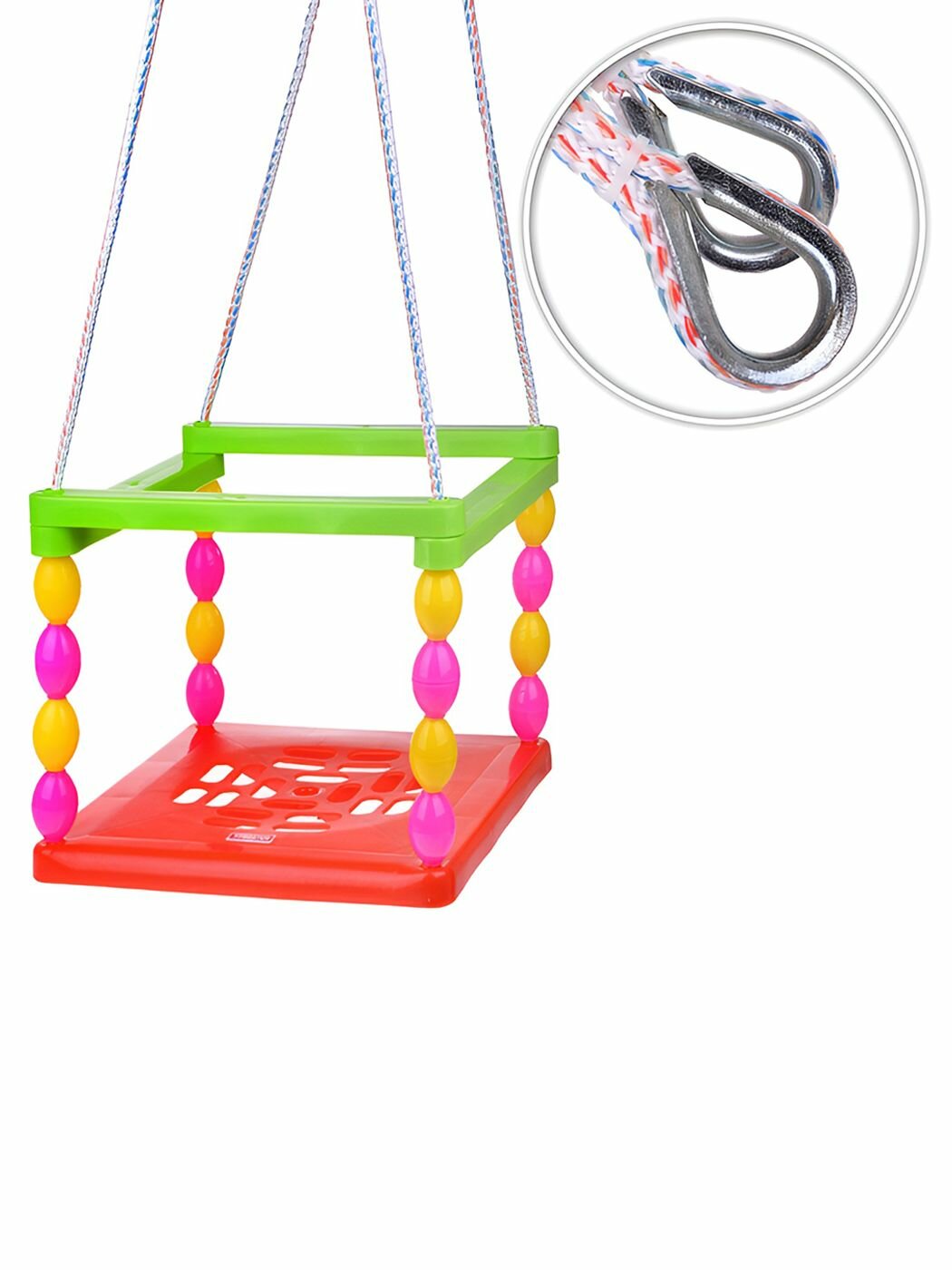 Детские подвесные пластиковые качели для дома и улицы, развивающая мелкую моторику качалка для малышей