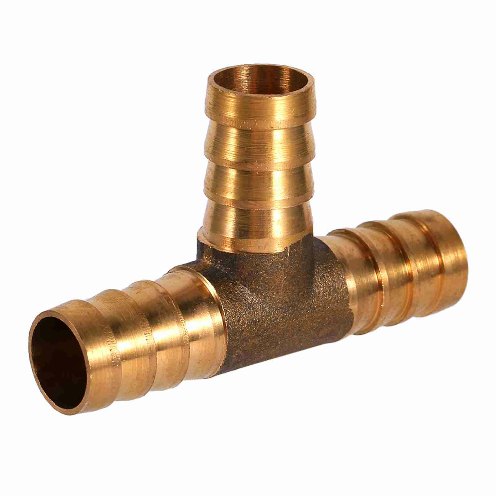 Латунный тройка 3 -й путь топливный шланг разъем 12 мм для газовой трубы сжатого воздушного масла