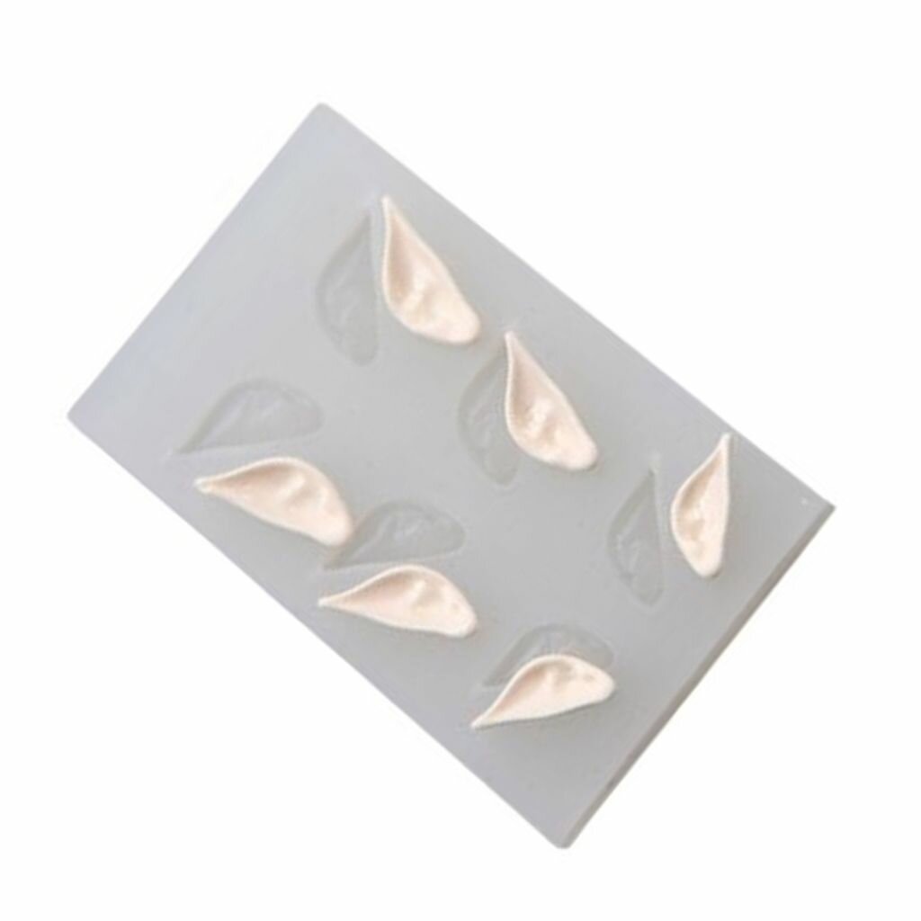 Ультралегкая глиняная форма для изготовления ушей эльфа своими руками-L