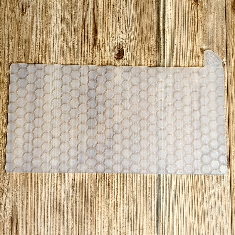 Силиконовая форма для шоколадных плиток Brilliant Mold. Молд Коврик соты