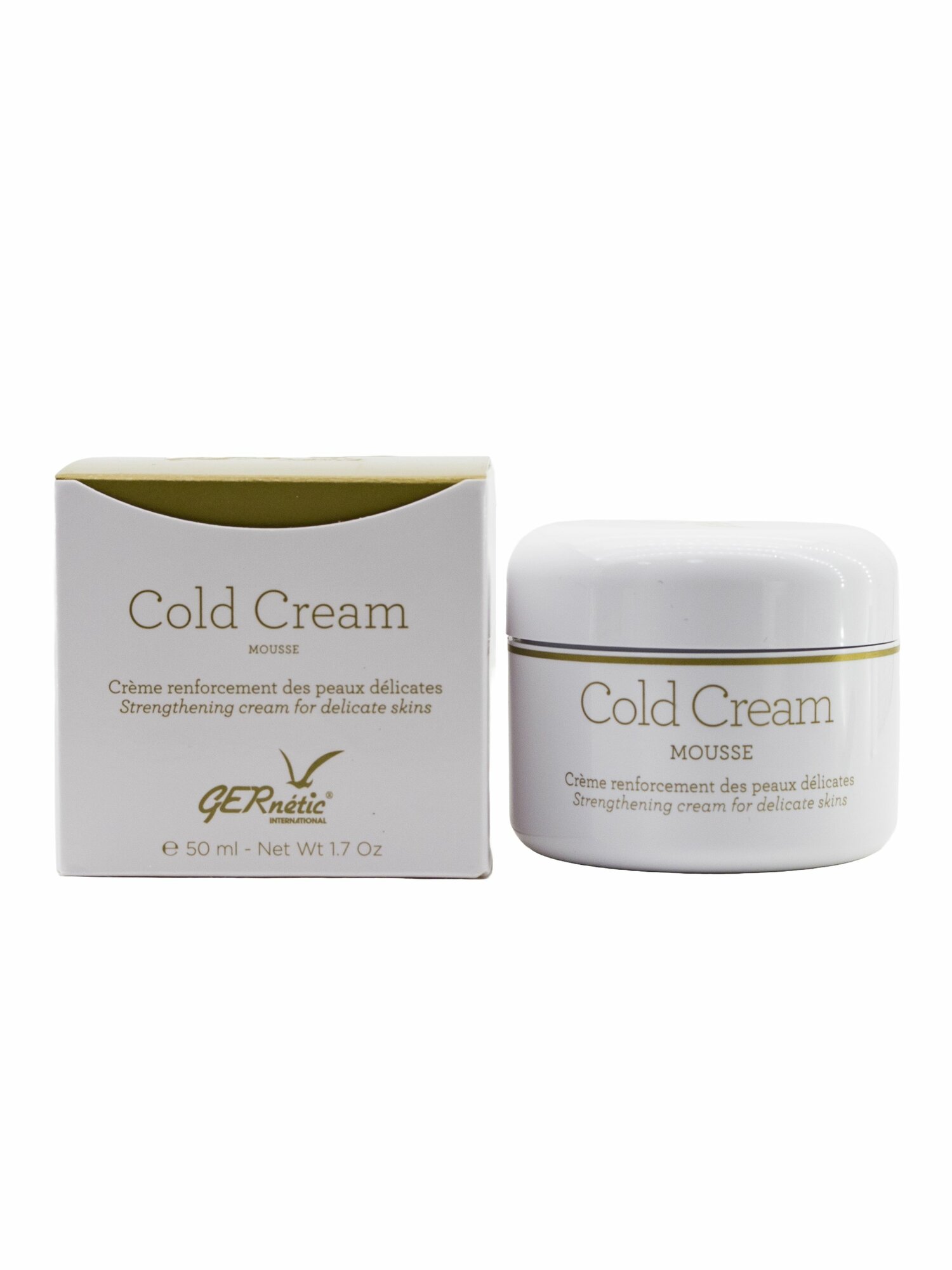 GERnetic Укрепляющий крем-мусс для реактивной кожи Cold Cream Mousse, 50 мл
