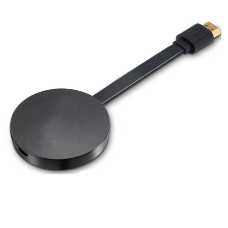 Беспроводной Адаптер Дисплея HDTV 1080P/4K WiFi Беспроводной Адаптер HDTV с Позолоченными Штекерами для Обмена Потоковой передачей с высокой Четкостью