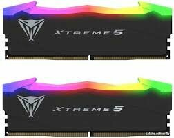 Память DDR5 24GB 8000MHz Patriot PVXR548G80C38K Viper Xtreme 5 RGB RTL Gaming PC5-64000 CL38 DIMM 28