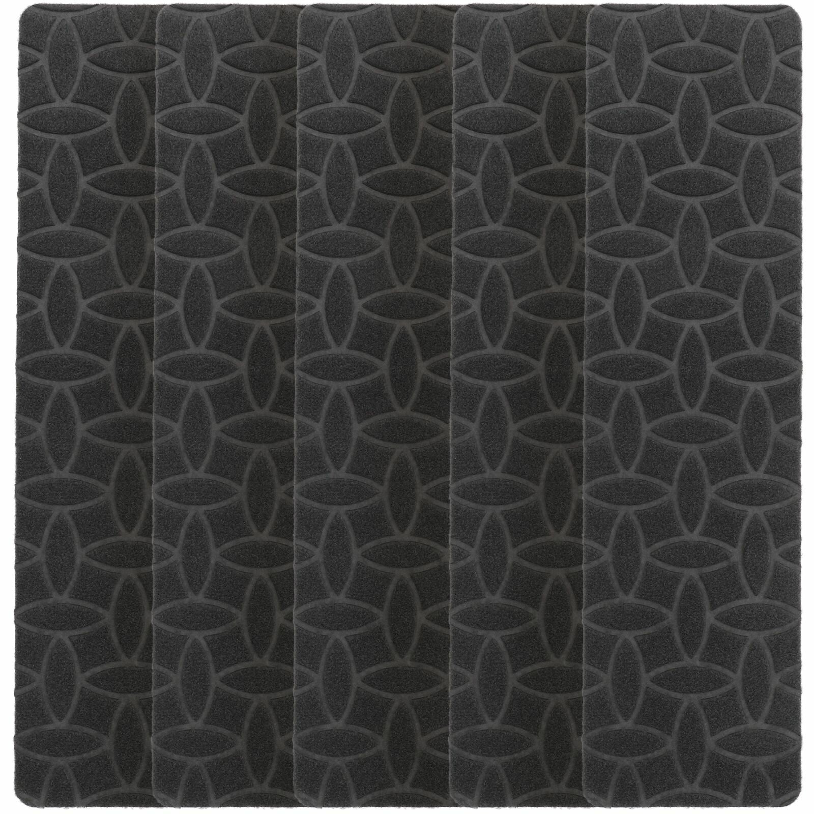 5 Штук Ковриков Для Лестницы, Нескользящие, Из Полиэстера, Для Безопасности