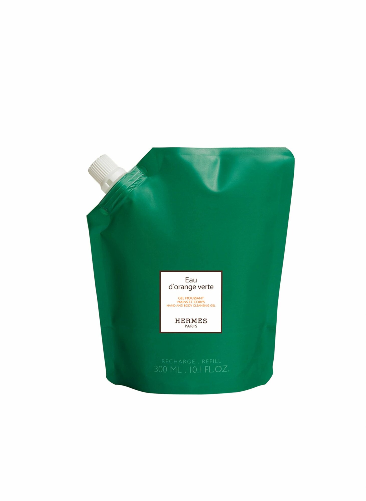 HERMES Сменная упаковка для геля для душа EAU D'ORANGE VERTE, женский 300 мл
