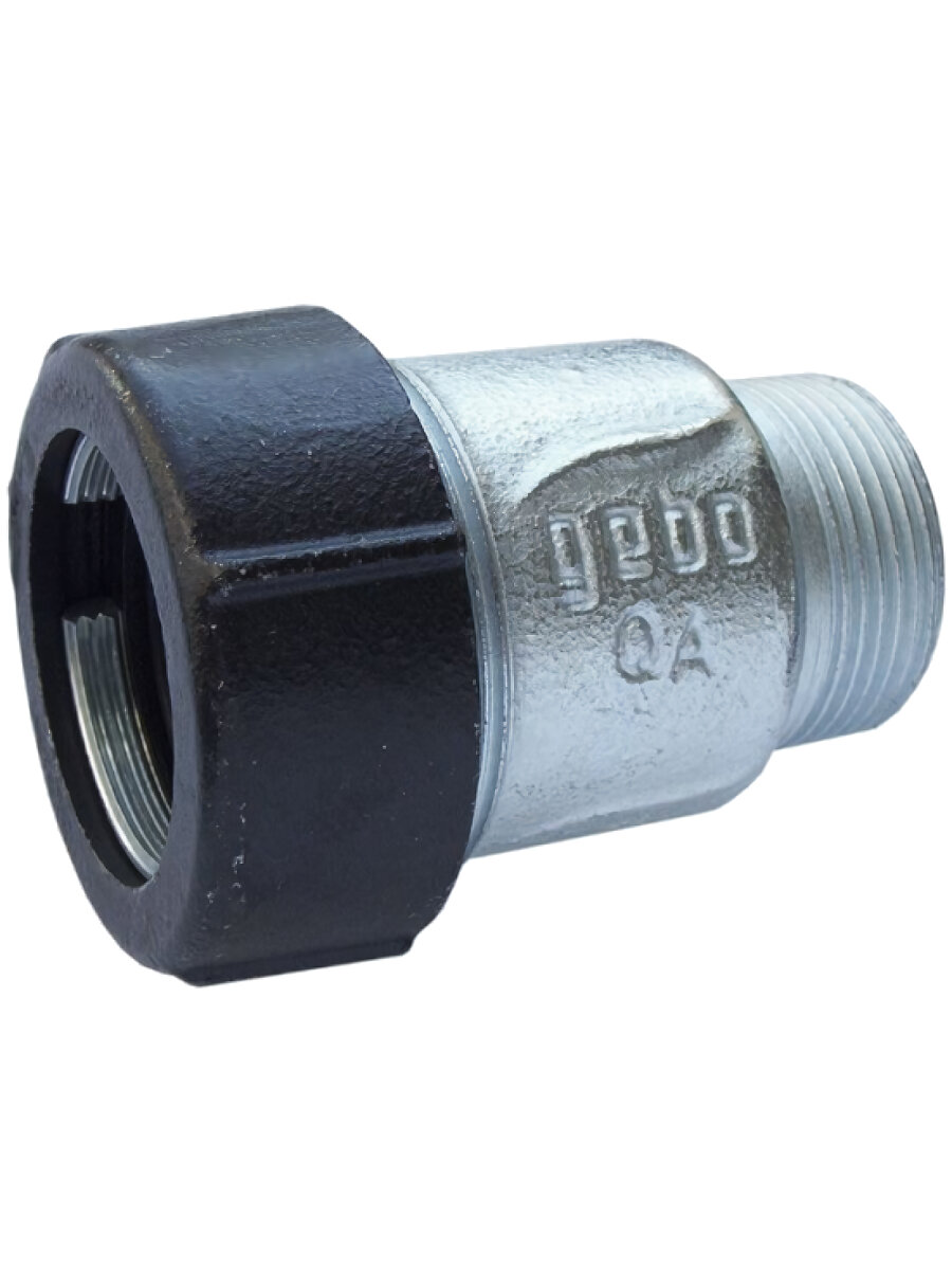 Соединитель Gebo, 32х1.1/4"Н, обжим, наружная резьба, Тип QA(АК), 17.195.00.04
