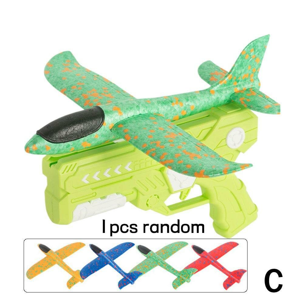 Детский катапультируемый воздушный самолёт игрушка / Игрушка для детей от 3 лет / Для мальчиков и девочек