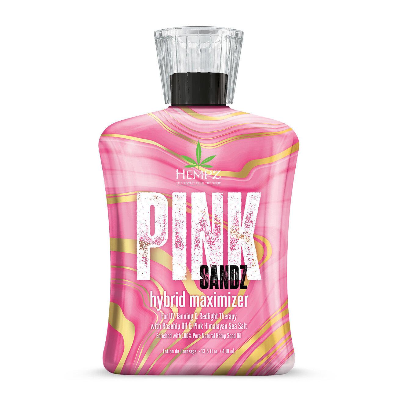 Лосьон-активатор для загара "Pink Sandz" Hempz, коллагеновый комплекс, светотерапия