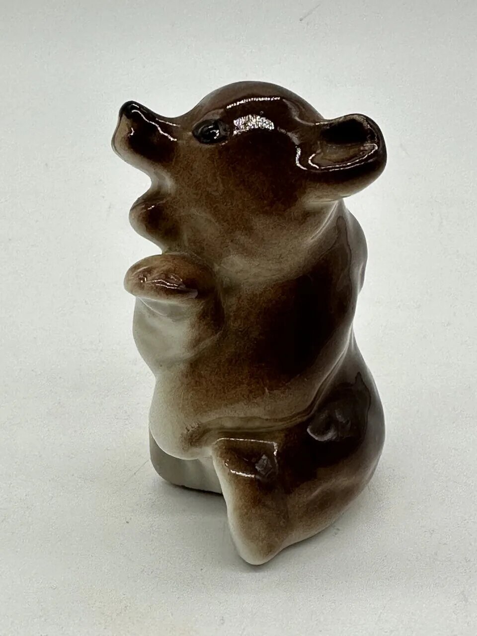 Статуэтка Малыш Мишка Лфз фарфор Ссср 70 годы винтаж редкая