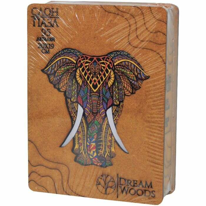 Пазл фигурный "Слон", 95 деталей (P-005)