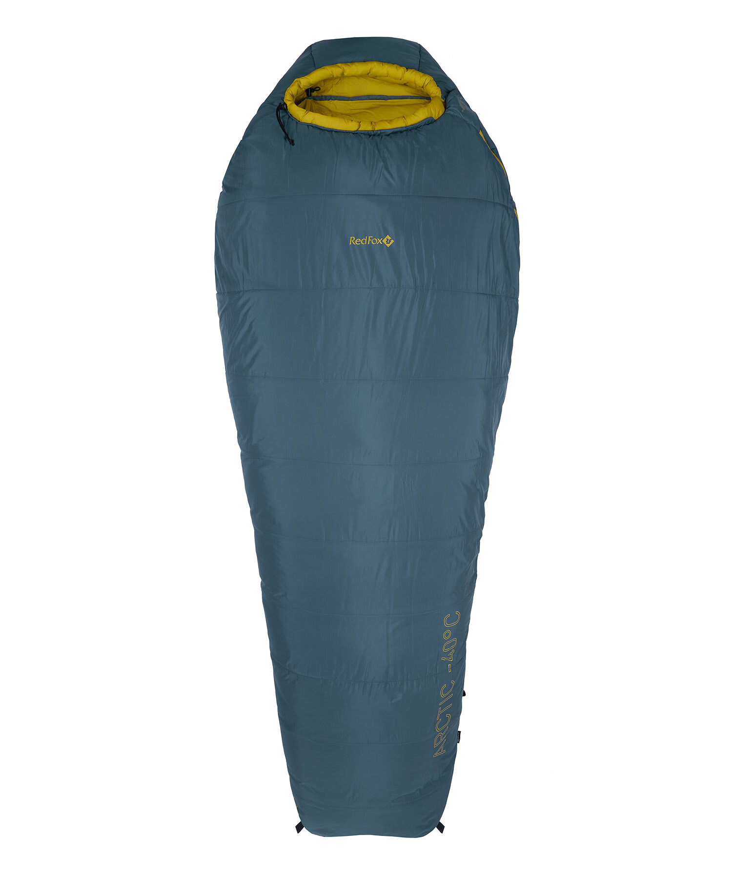 Спальный мешок RedFox Arctic -40C (Long, нептун/эвкалипт) левый