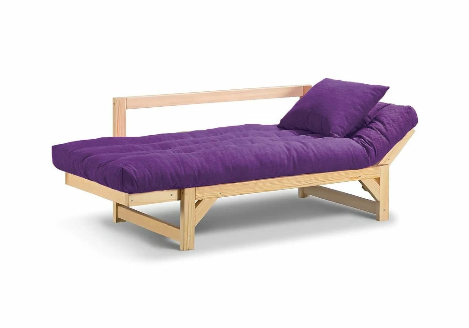 Диван кушетка Амбер-10 фиолетовый