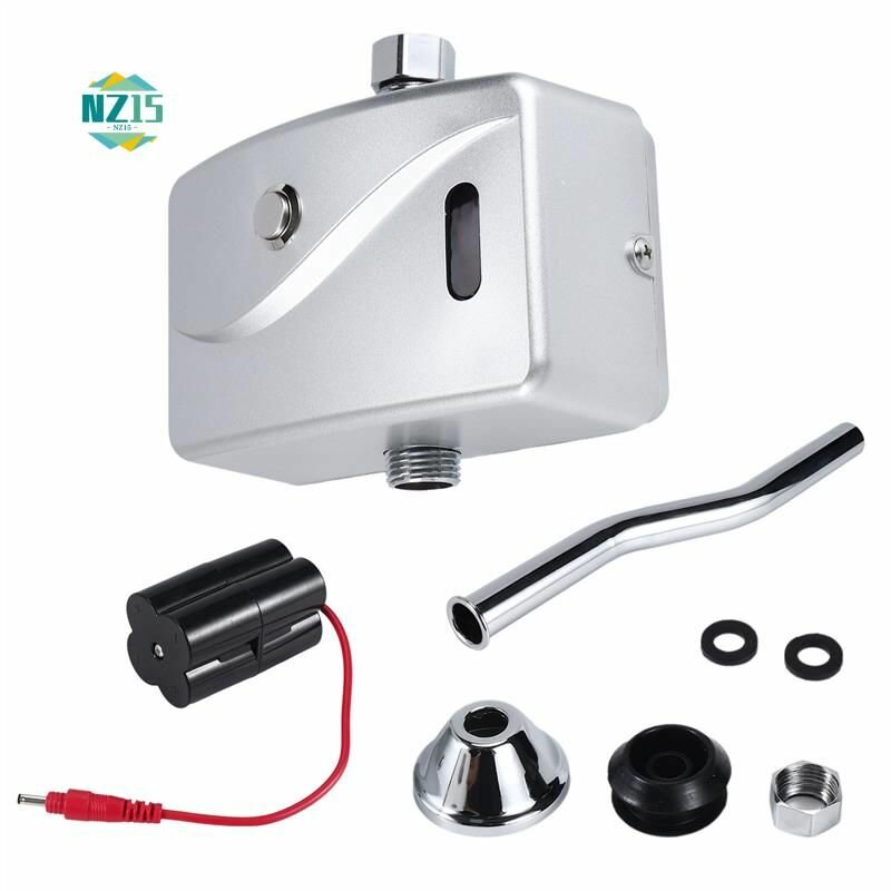 (D P Q X) Автоматический датчик клапана смыва электрического писсуара и ручное управление, 2 функции, настенное крепление, DC6V, смыв мочи