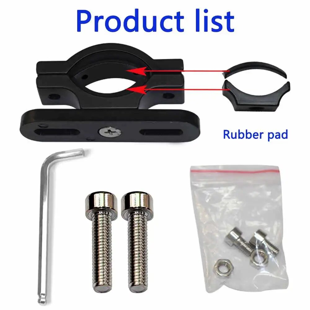 Санан 360° ° Вращающийся кронштейн для крепления круглых трубок, крепление для камеры зеркала заднего вида для держателей камер для грузовиков, видеорегистратор