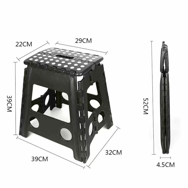Складной табурет, портативный и практичный маленький табурет