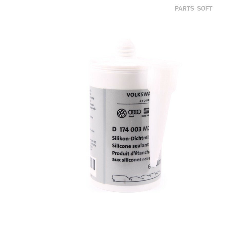 Герметик силиконовый (черный), 80 мл, шт от официального дистрибьютора, VAG, артикул D174003M2