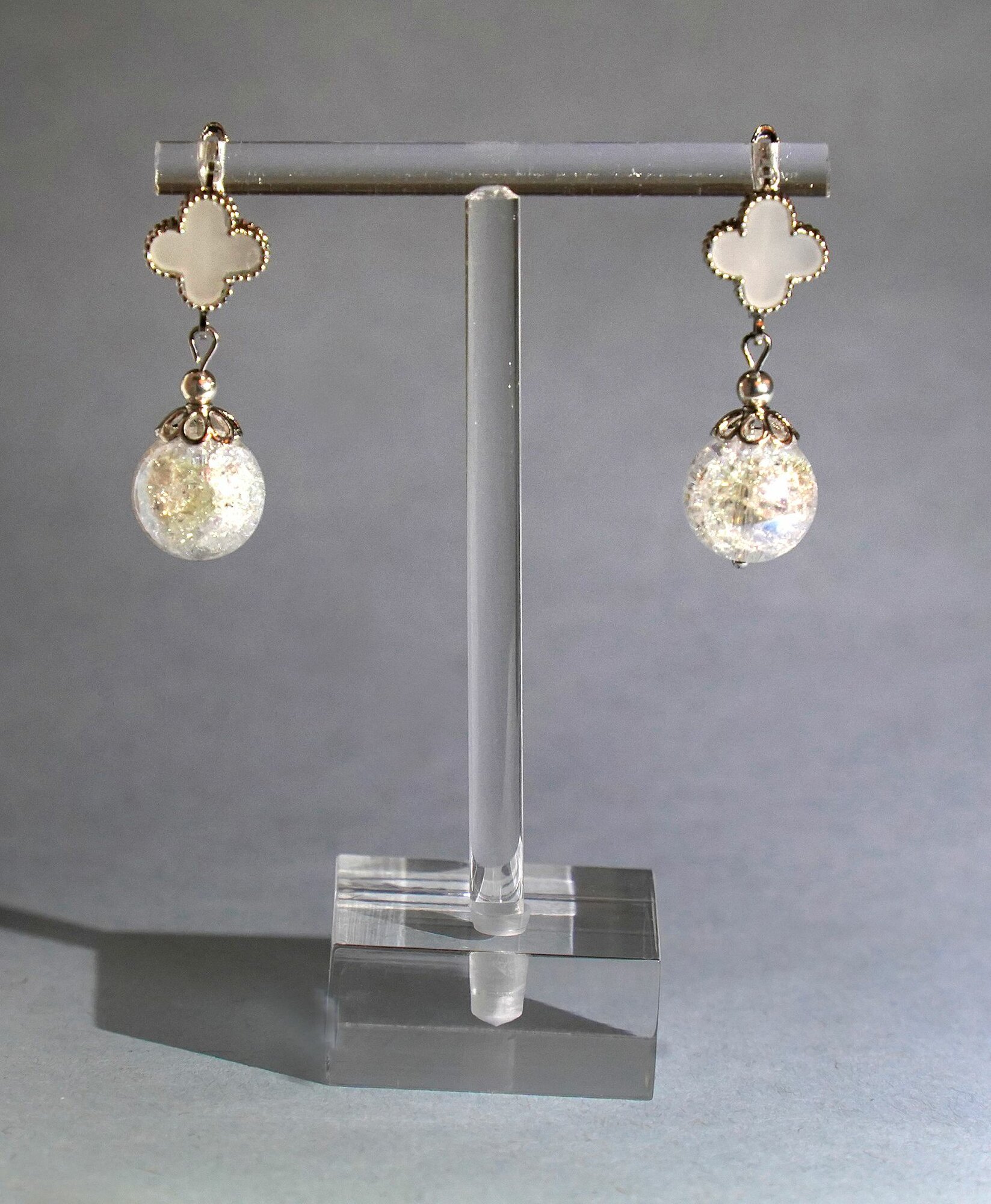 Серьги, металл