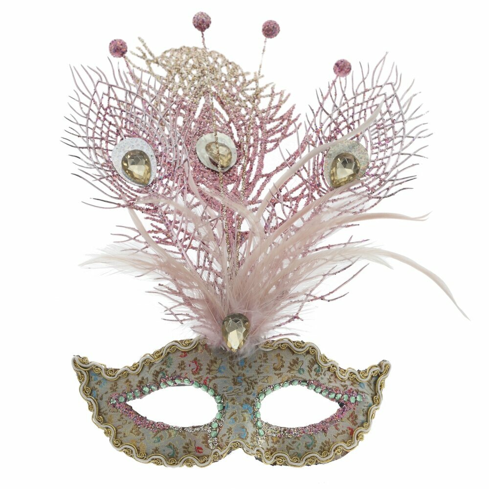 Украшение новогоднее Маска, 21х8х39 см KSM-805833