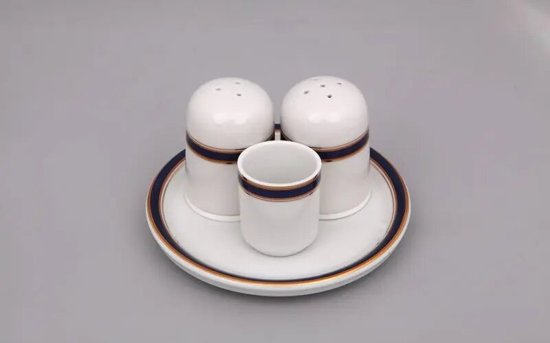 Набор для приправ Leander "4 предмета, синий и белый" - арт02162512-0767