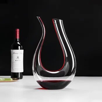 U-образный бессвинцовый графин для вина,1.36л