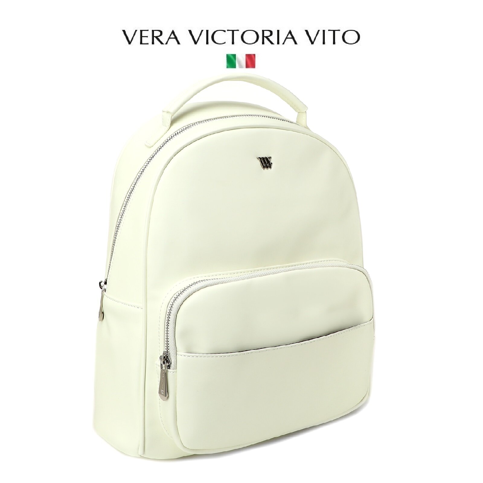 Кожаный рюкзак от итальянского бренда Vera Victoria Vito, хамелеон, меняет цвет на солнце