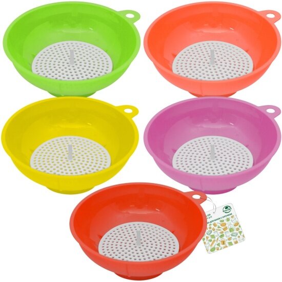 Воронка для банок Мультидом с ситечком, 15х6.5х7 см, в ассортименте (МГ76-159)