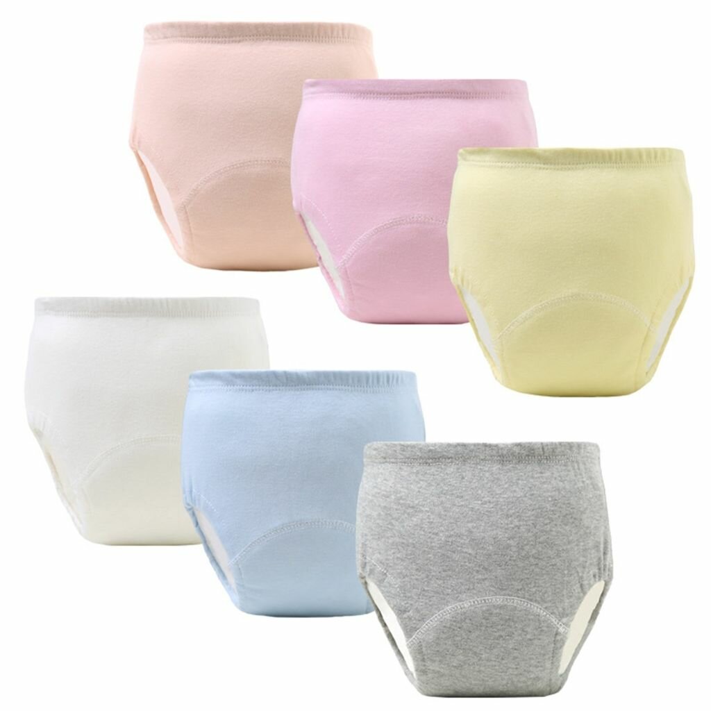 Многоразовые хлопковые подгузники-трусики