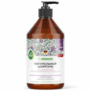 Шампунь для волос Synergetic бессульфатный, экстрамягкий, 2 в 1 , 750 мл