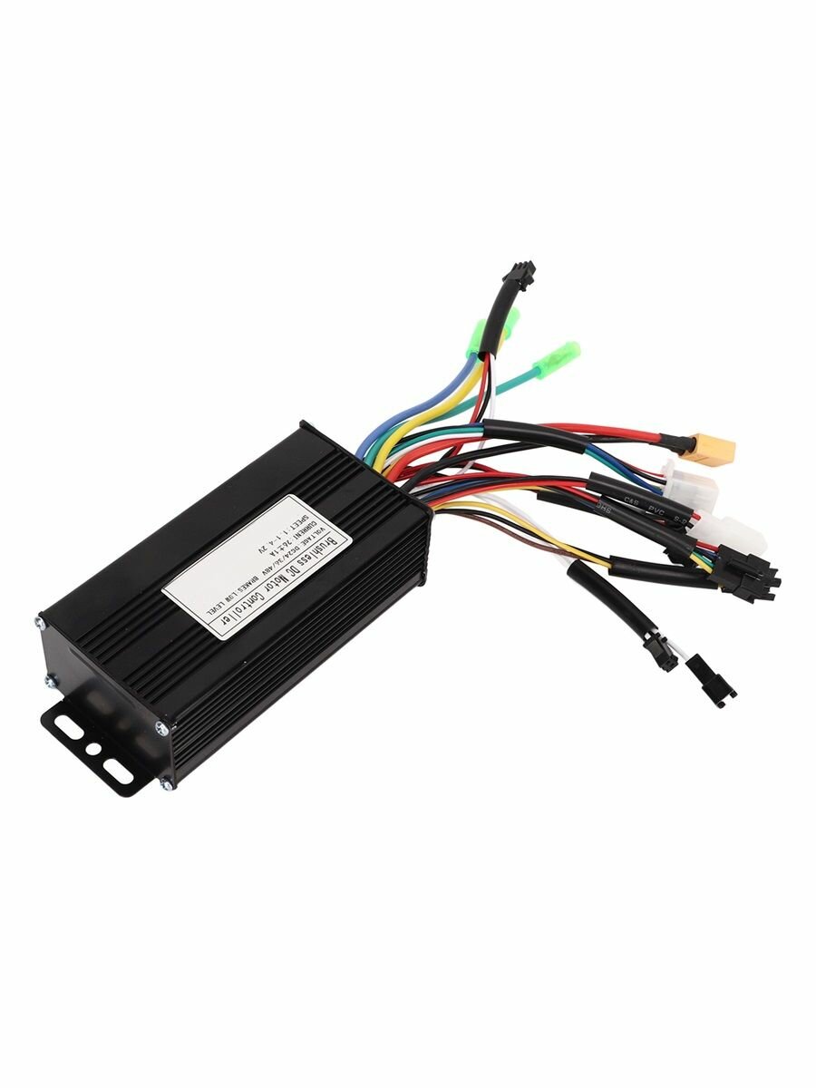 24 В 36 В 48 В. Бесстраночный электрический контроллер мотоцикл 3 модернизации 300W 750W 26A Модифицированные модифицированные аксессуары для эффективного управления скоростью