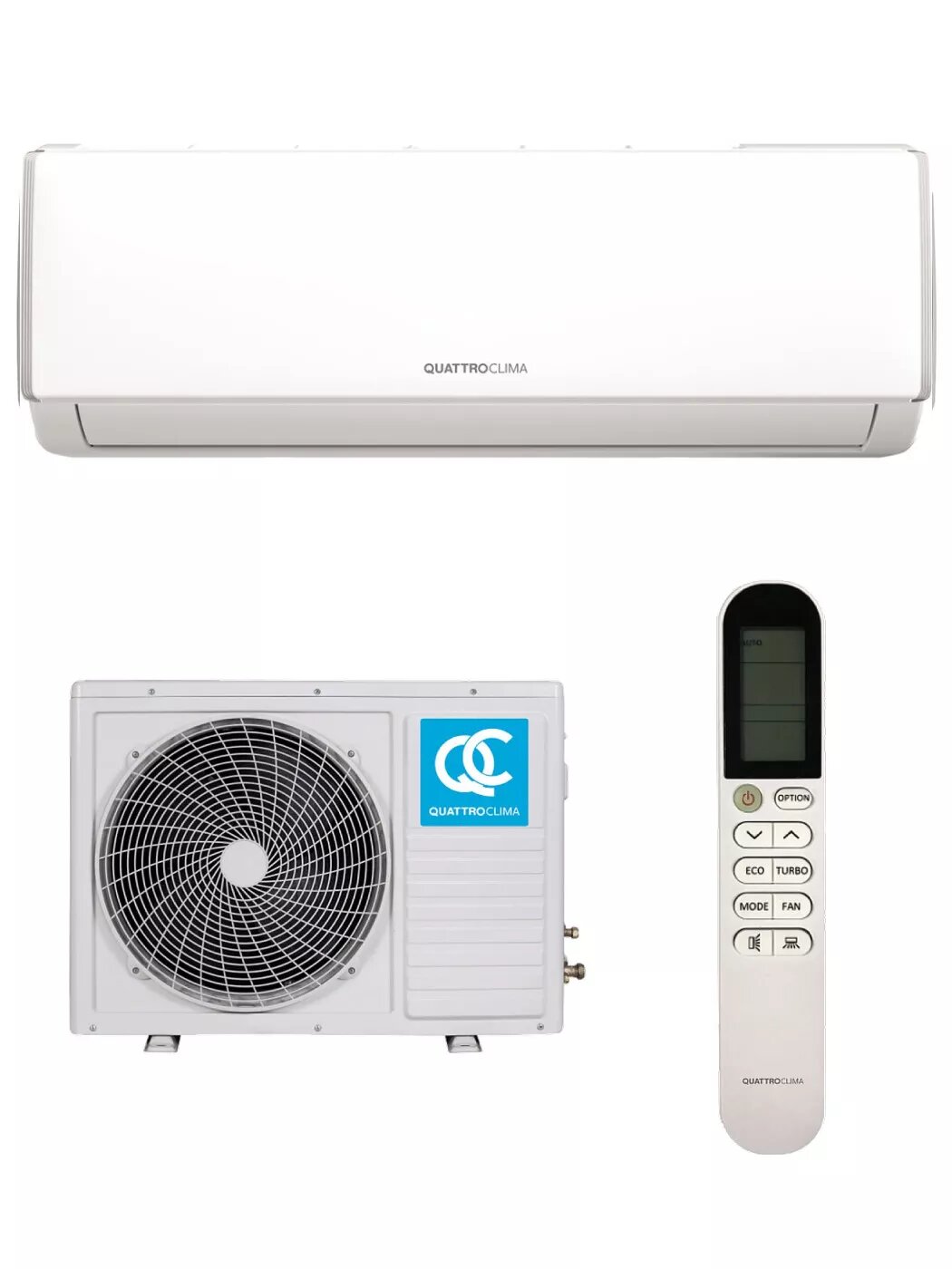 Кондиционер QUATTROCLIMA QV-VE09WBE/QN-VE09WBE серии Verona inverter (комплект)