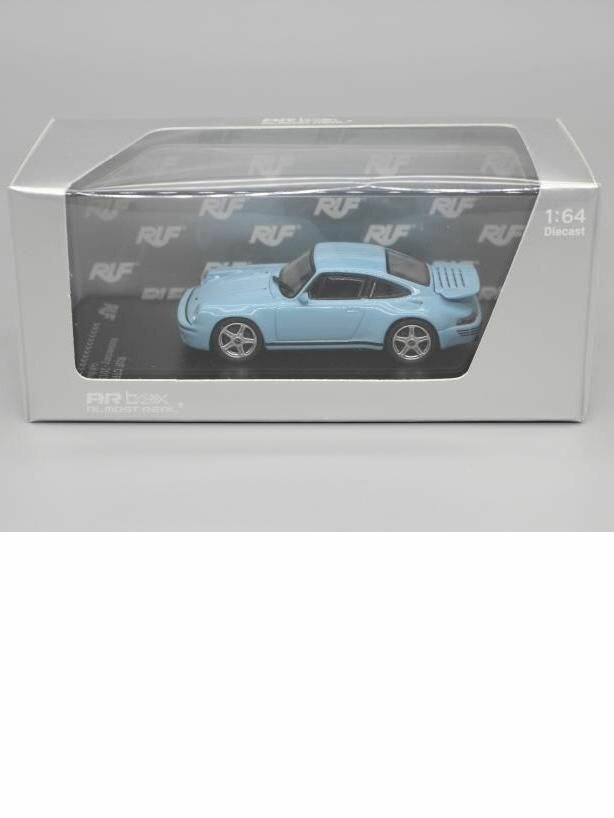 Машинка AR Box 1/64 2017 Porsche 911 CTR 964 Blue Die-cast Alloy Car Model Collection Toy Gift
