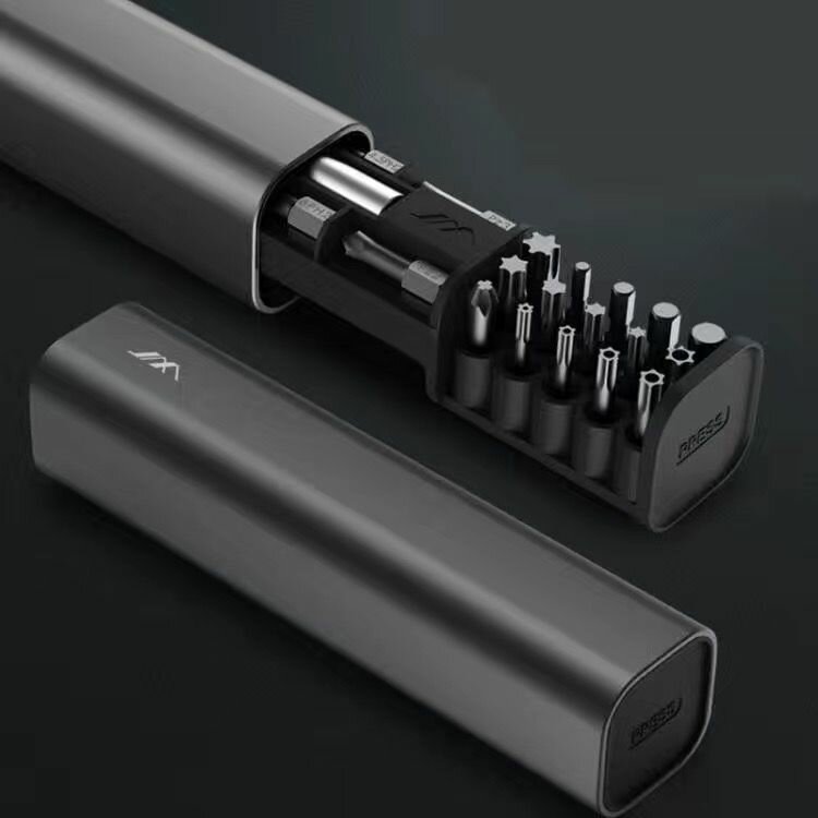 Xiaomi GNT-23 Набор отверток 23 в 1, сменные прецизионные магнитные удлинённые биты S2 с пинцетом, инструмент для ремонта электроники Перекрестный цветок сливы