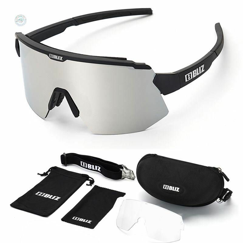 Bliz Breeze Очки для велоспорта MTB и активного отдыха с защитой UV400, сменными линзами и регулируемой посадкой для мужчин и женщин