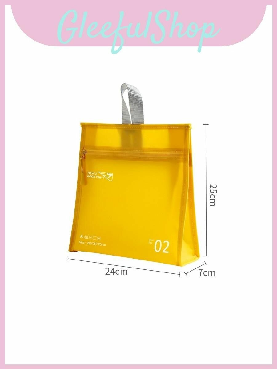 Пвх сумка для косметики и туалетных принадлежностей, водонепроницаемая, дорожная, кубическая, 25*24*7 см