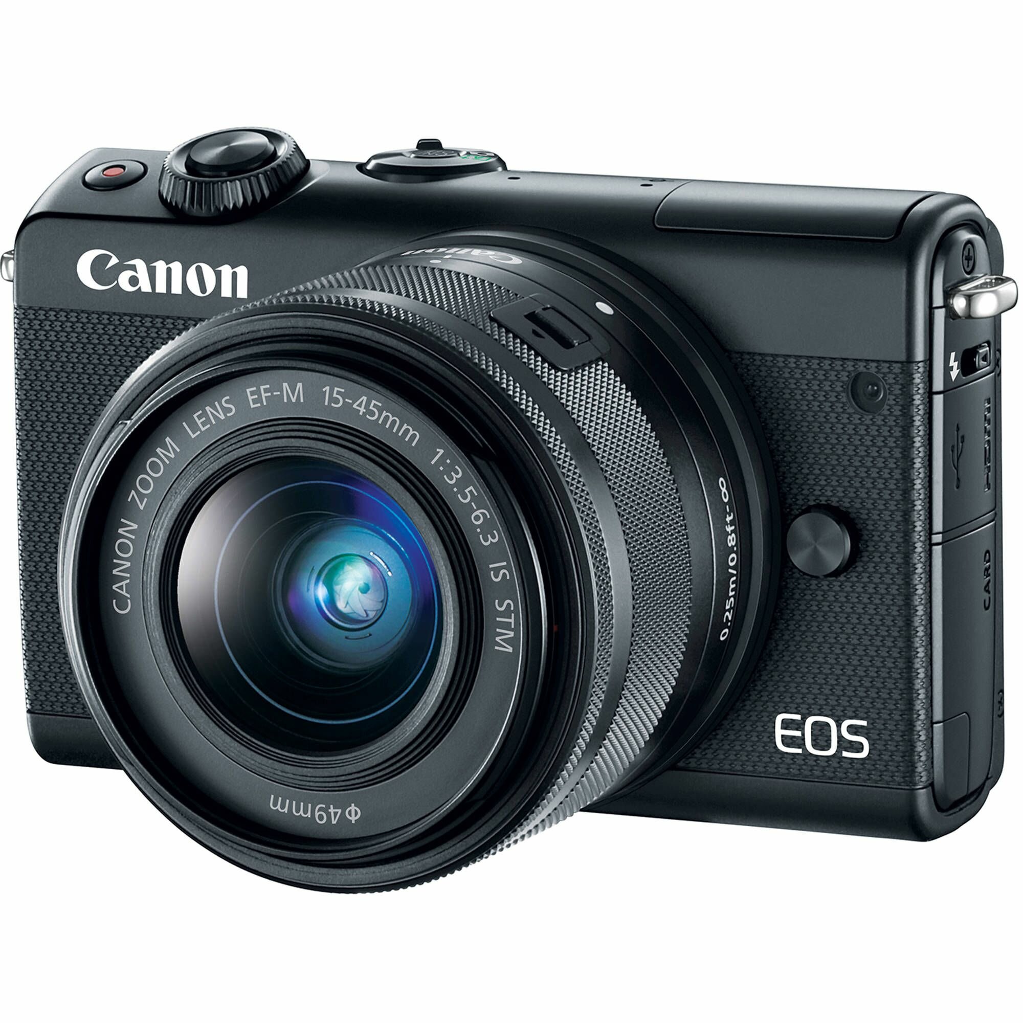 Canon EOS M100 Kit 15-45mm STM Цифровой компактный беззеркальный фотоаппарат