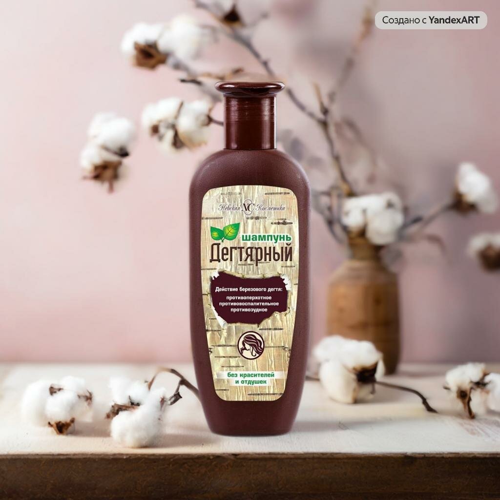 Шампунь Невская косметика Дегтярный, для всех типов волос, 250 мл
