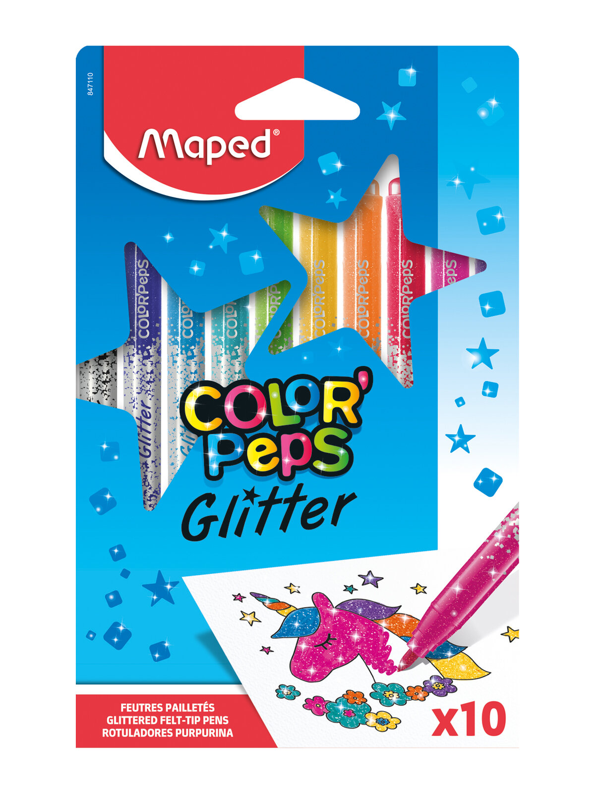 Фломастеры MAPED 10 шт.