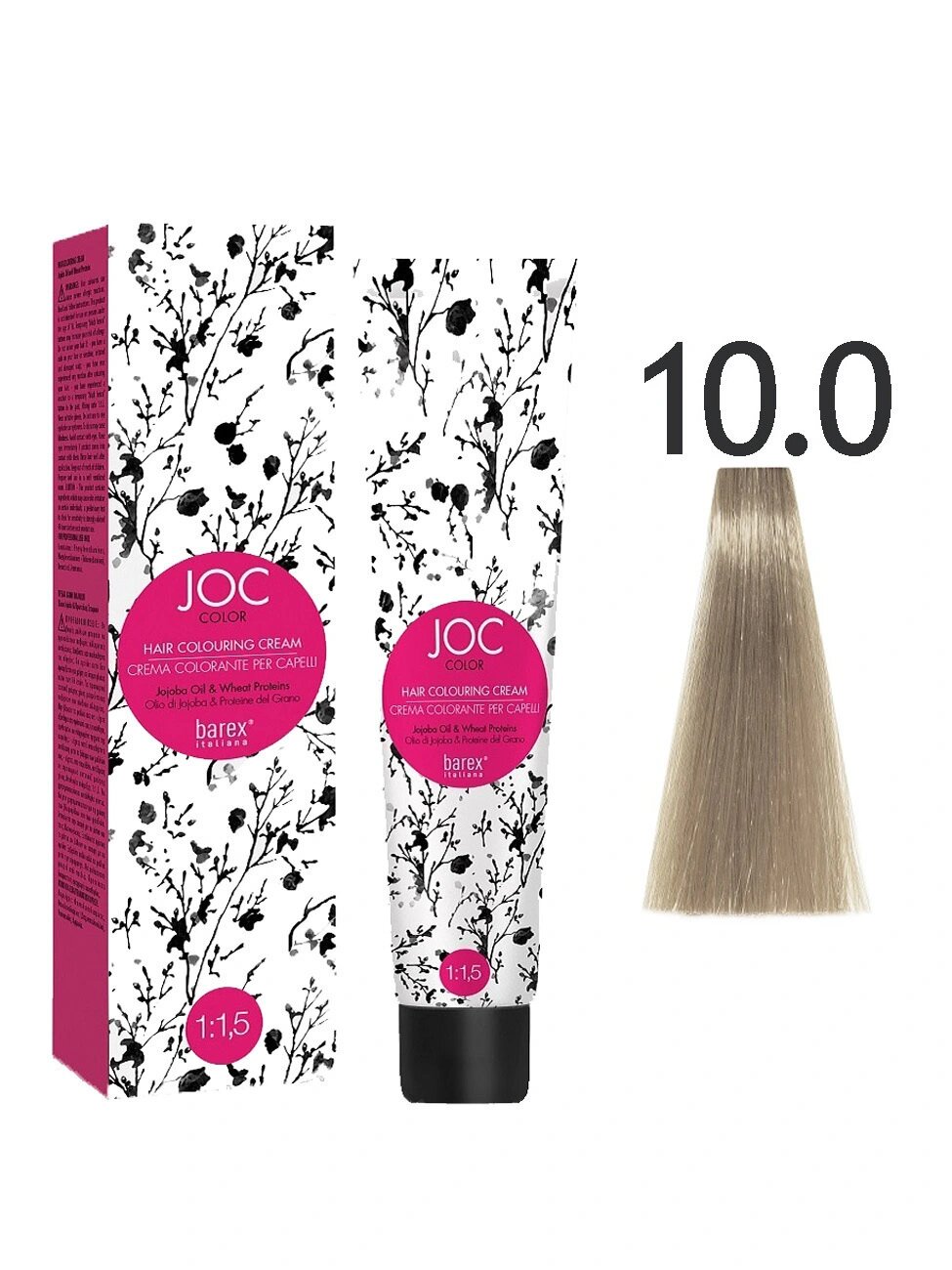 Крем-краска Barex JOC Color , 10.0 экстра светлый блондин, 100 мл