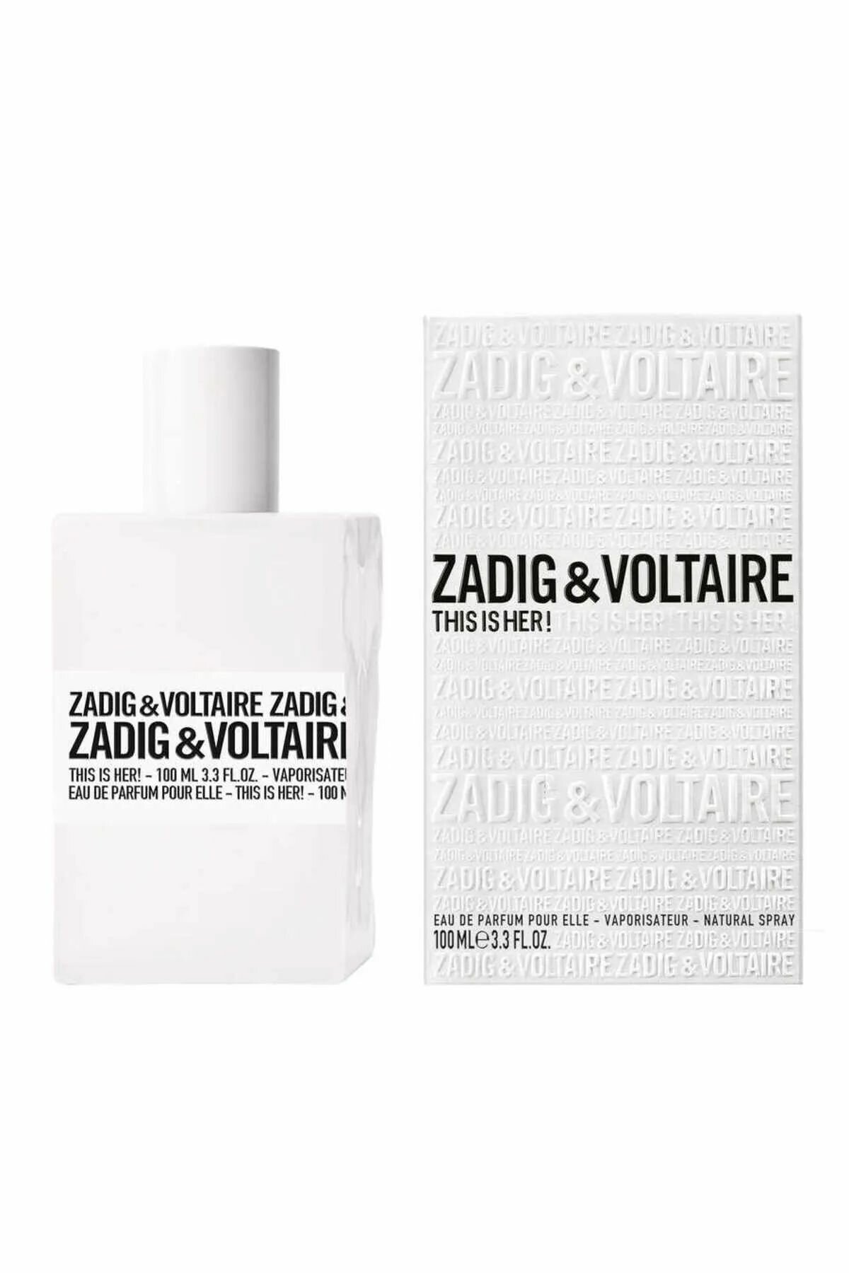 Zadig & Voltaire Парфюмерная вода "This Is Her", Eau De Parfum, 100 мл