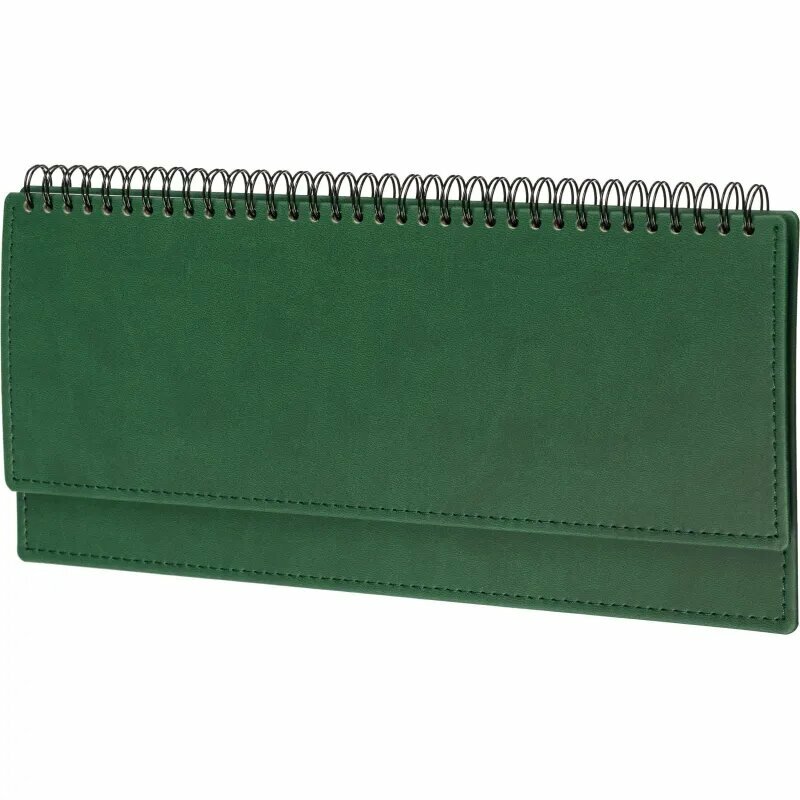 Планинг датированный 2026, зеленый 303х150 мм, 120 стр, аттасне Вива, 2250187